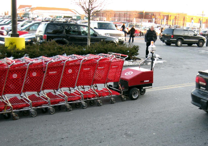 How Do Locks on the Wheels of Shopping Carts Work?