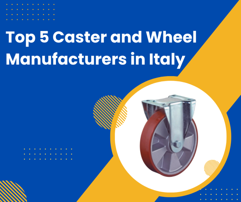Top 5 Caster and Wheel Manufacturers in Italy - Techin | Caster and ...