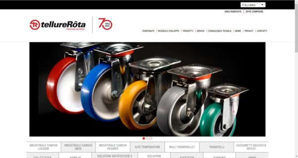Top 5 Caster and Wheel Manufacturers in Italy - Techin | Caster and ...