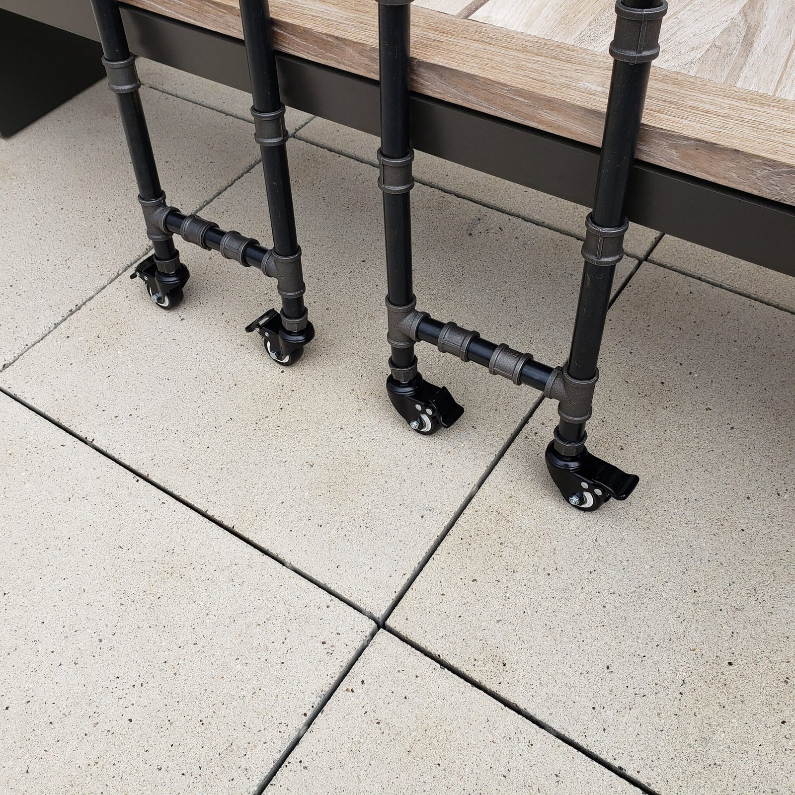 How to Attach Casters to Metal Legs - Techin | Caster and Wheel ...